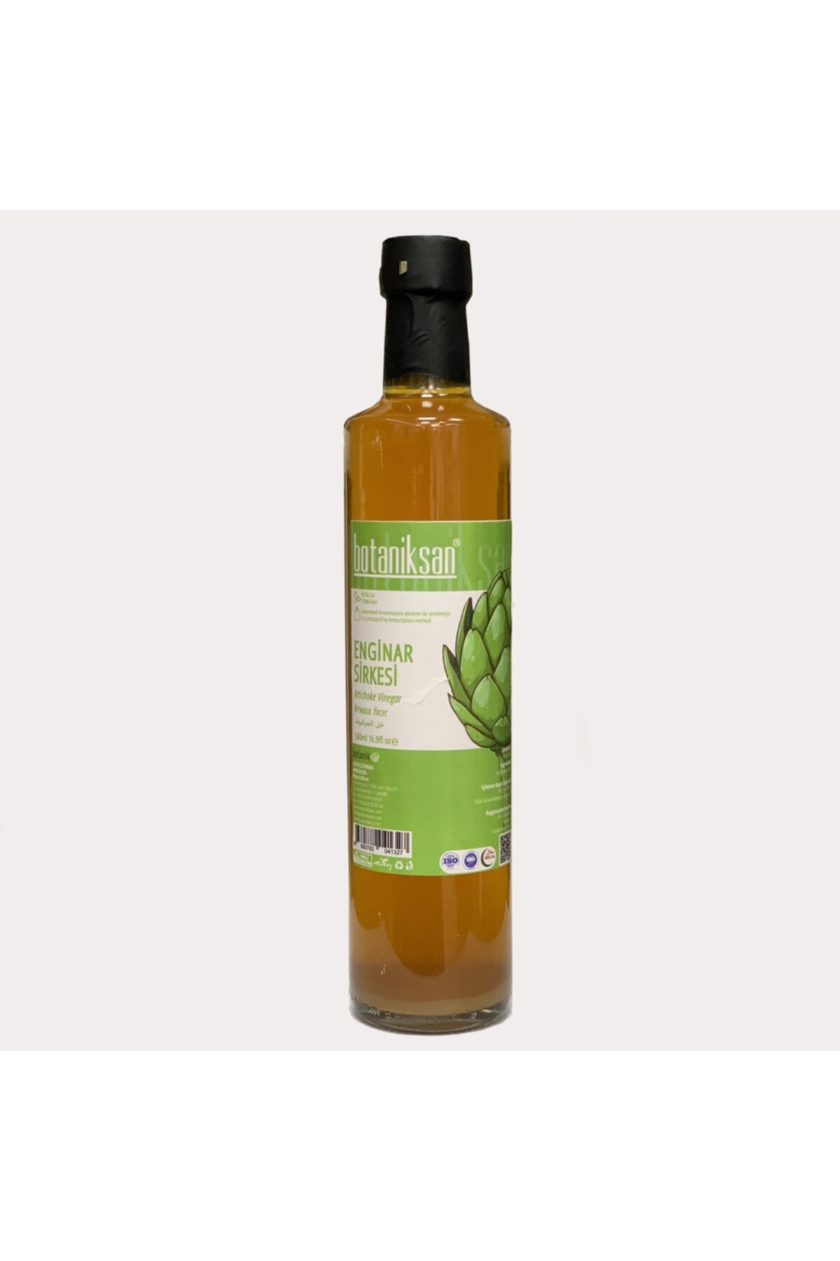 Enginar Sirkesi 500ml Saf Ve Katkısız